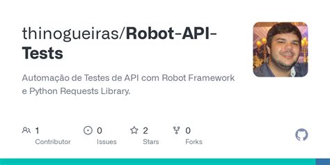 Github Thinogueirasrobot Api Tests Testes Automatizados Utilizando