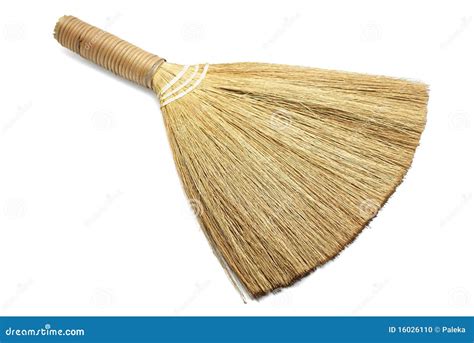 Broom stock photo. Image of home, thatch, yellow, house - 16026110