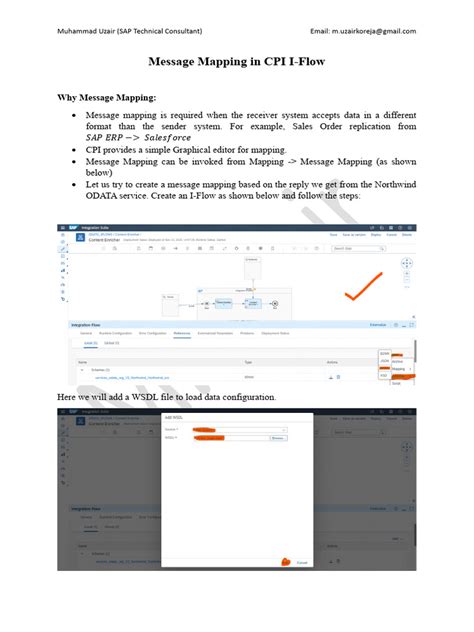 Message Mapping In Cpi I Flow Pdf