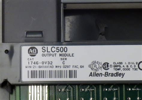 Used Allen Bradley OV SLC Output Module Series C