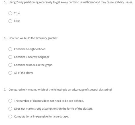 Solved 5 Using 2 Way Partitioning Recursively To Get K Way
