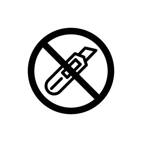 Do Not Cut Sign 49354720 Vector Art At Vecteezy