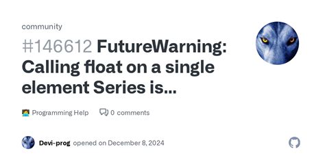 Futurewarning Calling Float On A Single Element Series Is Deprecated In My Stock Analysis Cod