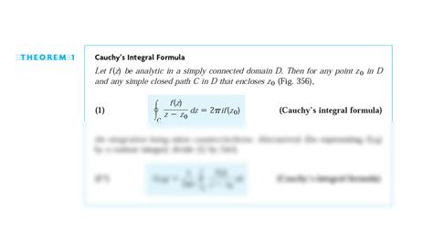 Solution Cauchy S Theorem Formula Studypool