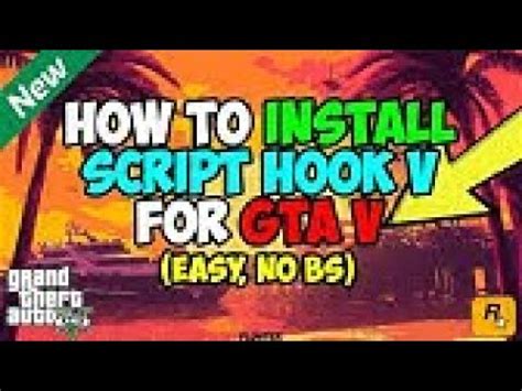ScriptHookV Und ScritHookV NET Installation YouTube