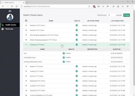 just curious how i would go about creating a healthcheck ui similar to