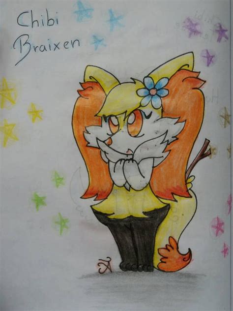 Chibi Braixen By Jenniferandosilla On Deviantart