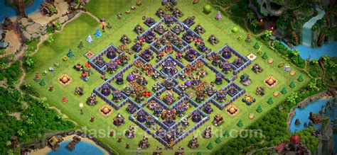 Best Base Th15 With Link Hybrid Anti Everything 2023 Town Hall Level 15 Base Copy 753