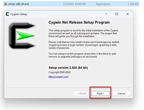 How To Install Moshell With Cygwin64 On Windows 11