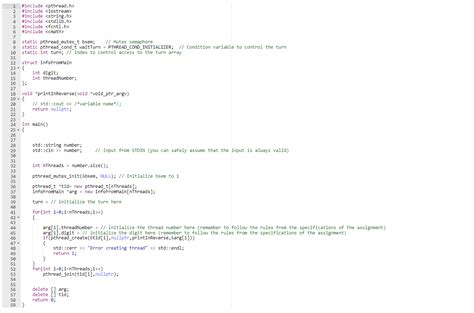 Solved Write A C Program That Creates Multiple POSIX Chegg Com