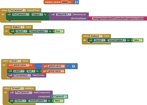 Some Questions About Procamera And File Extensions Mit App Inventor