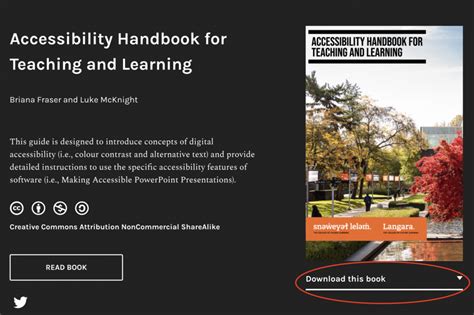 Accessibility Statement Accessibility Handbook For Teaching And Learning