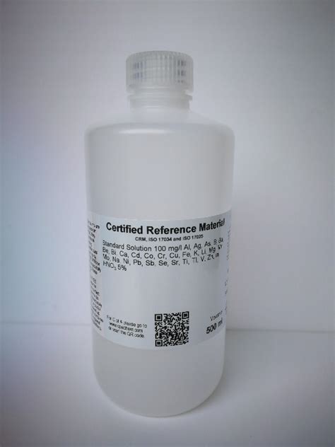 Icp Multi Element Standards 28 Components Multi Element Standards