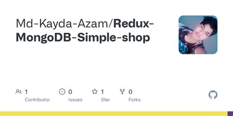 Github Md Kayda Azamredux Mongodb Simple Shop