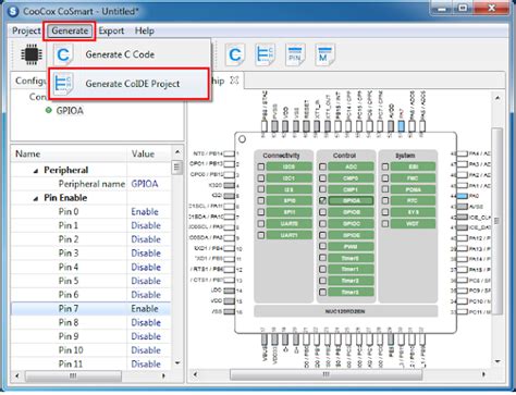 Getting Started Nuvoton Microcontroller Programming Using Coocox Coide