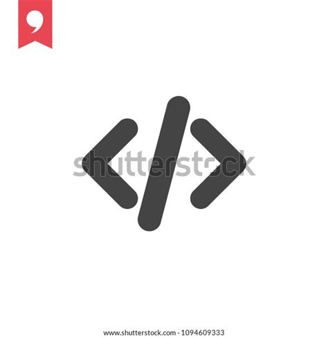 Code Icon Trendy Flat Style Isolated Stock Vector Royalty Free 1094609333 Shutterstock