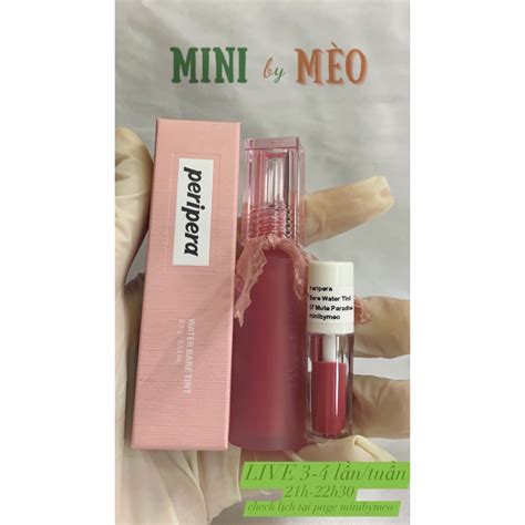 Son Mini Son Peripera Bare Water Tint Minibymeo Shopee Việt Nam