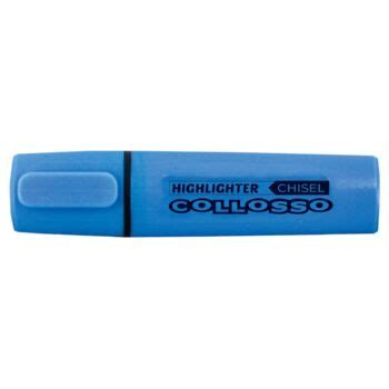 Collosso Highlighter Chisel Tip Blue