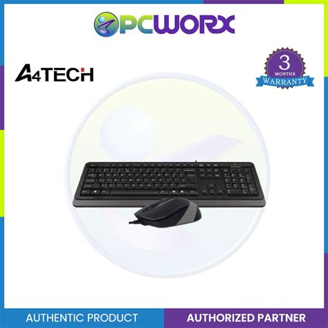 A4tech Fstyler F1010 USB Keyboard Mouse Shopee Philippines