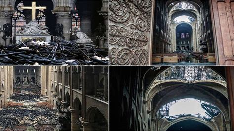 آشکار شدن راز شگفت‌انگیز کلیسای مشهور پس از آتش‌سوزی