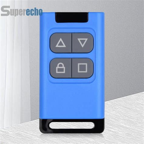 Clone Remote RF Transmitter Duplicator Key สาหรบประตโรงรถประต AU superecho th Shopee