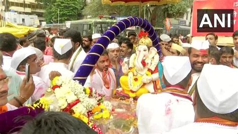 Pune Ganesh Visarjan 2022 पुण्यातील पाचही मानाच्या गणपतींचे विसर्जन