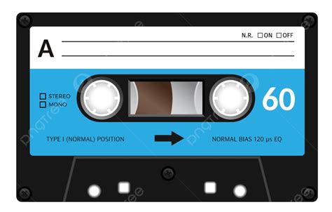 Vintage Cassette Tape Fi Object Cassette Vector Fi Object Cassette Png And Vector With