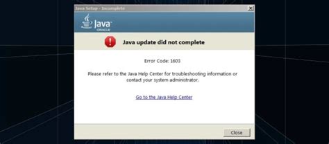 java 錯誤代碼 1603：6 個有用的簡單解決方案