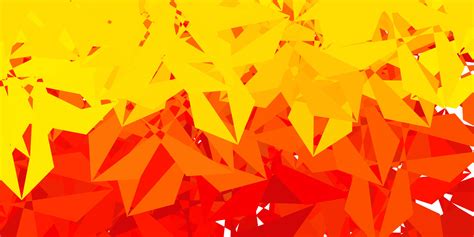Dark Orange Vector Gradient Polygon Texture 12819568 Vector Art At Vecteezy