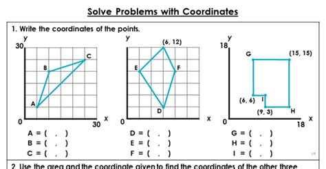 01 1 Solve Problems With Coordinates Classroom Secrets