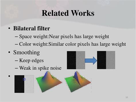 Ppt Weighted Joint Bilateral Filter With Slope Depth Compensation