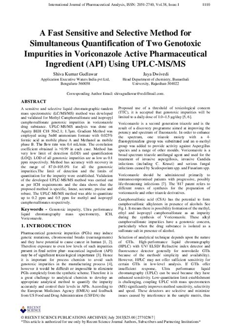 pdf a fast sensitive and selective method for simultaneous