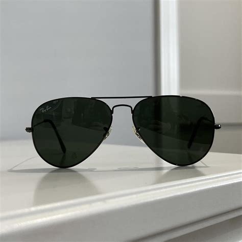 Ray Ban Aviator Classic Sunglasses Black 58014 With Depop