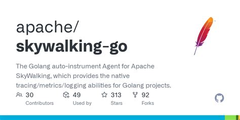 GitHub Apache Skywalking Go The Golang Auto Instrument Agent For
