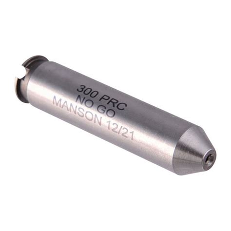 Manson Precision Headspace Lehre Für Randlose Patronen 300 Prc No Go