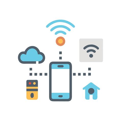 Iot Icon For Smart Technology Solutions 54229415 Vector Art At Vecteezy