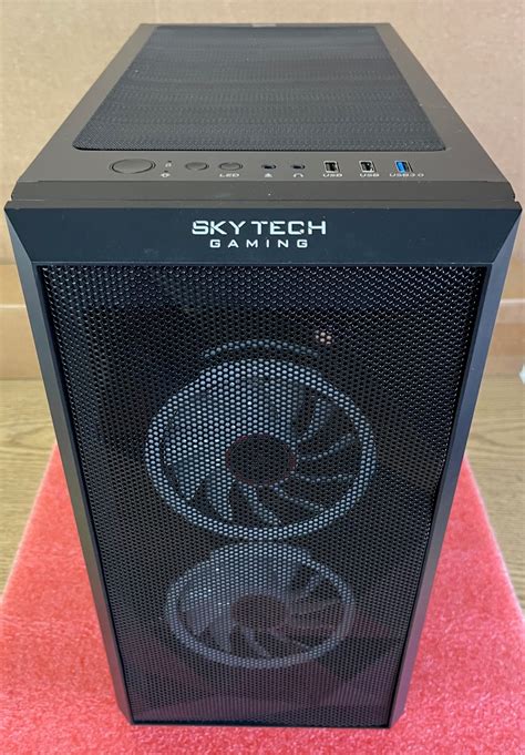 Skytech Chronos Mini Gaming Desktop Chassis Black Tekserve Inc