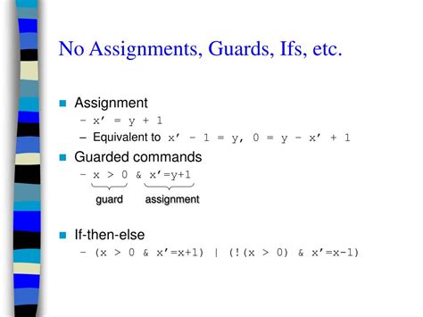 Ppt Action Language A Specification Language For Model Checking
