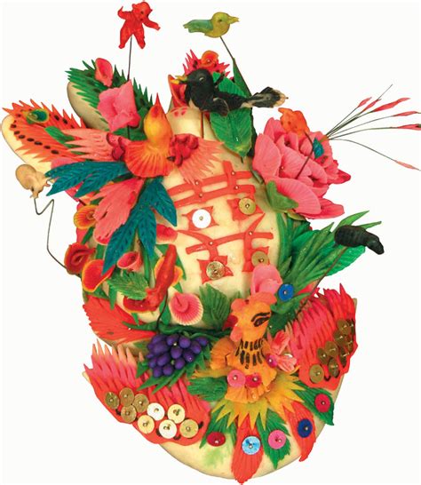 双喜 山西定襄 丁芳莲作 民间面花 图片
