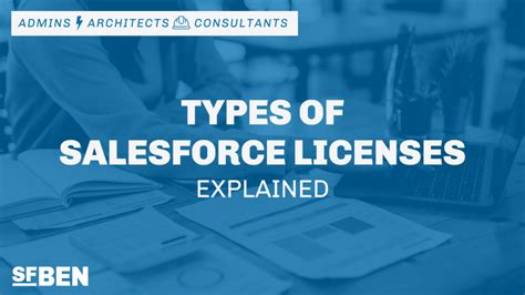 Types Of Salesforce Licenses Explained Salesforce Ben