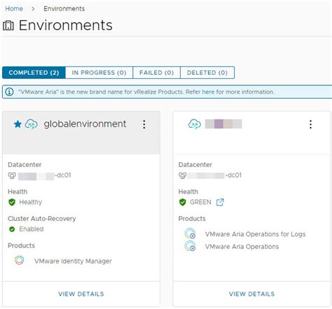 Upgrading Vmware Aria Suite Lifecycle
