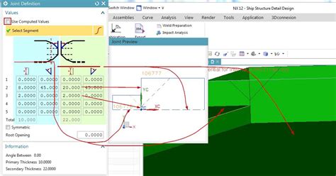 How To Set Welding Joint For A Butt Weld For Two Plates Which Are Not Aligned And Have Different