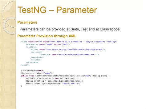 Test Ng Framework Complete Walk Through Pptx