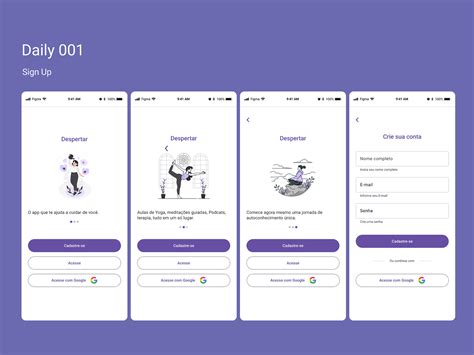 Daily Ui 001 By Camila Resende On Dribbble