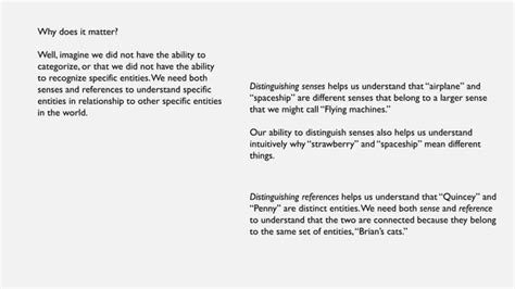 Semantics I Sense And Reference Pdf College Education Education