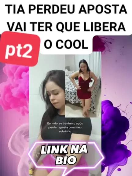Tia Perdeu Aposta 😱👀
