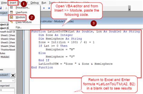 How To Convert Lat Long To Utm In Excel 2 Suitable Ways Excel Insider