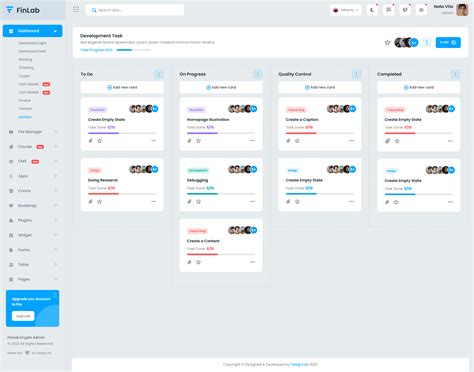 Crypto Trading Website Admin Templates Finlab Crypto Trading Admin Dashboard Template