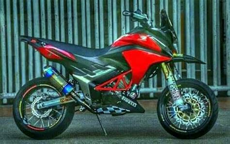 Penampakan Honda Cs 1 Modif Adventure Supermoto Ini Bikin Siapa Pun Iri