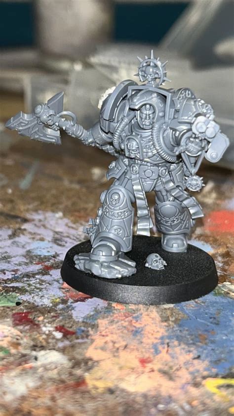 Company Command Characters… All In Terminator Armour R Spacemarines